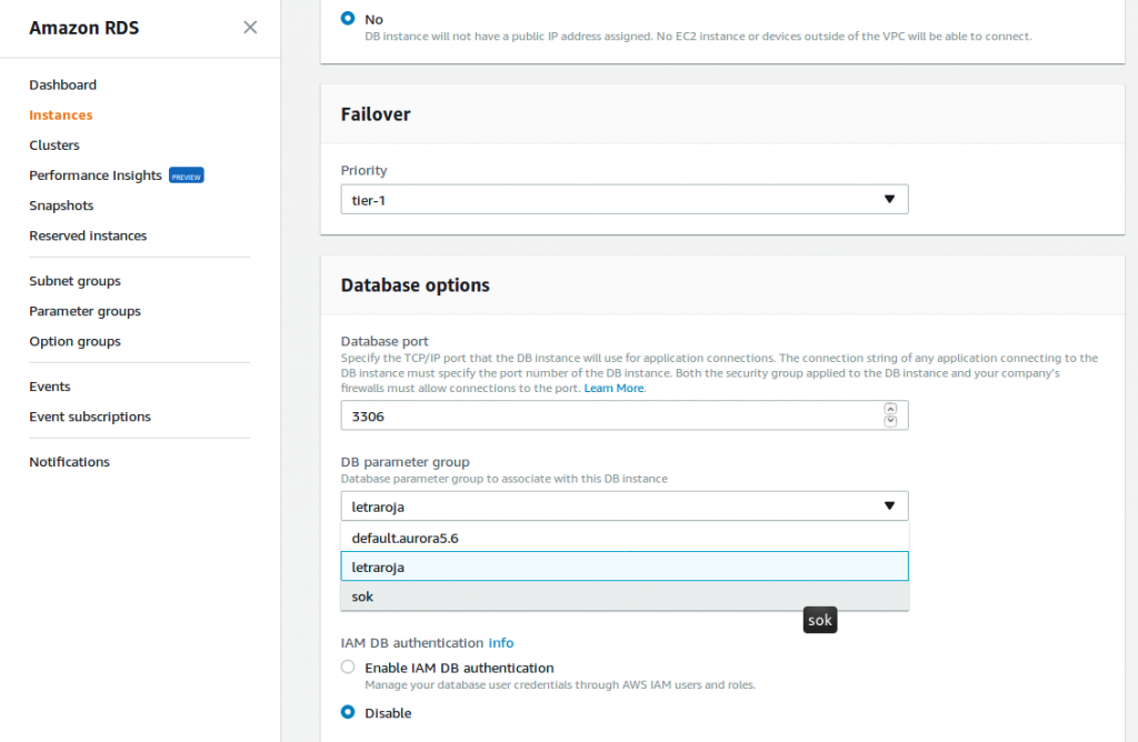 Amazon RDS ERROR 1040 (08004): Too many connections - ServerOK