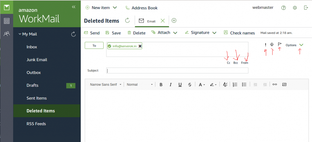 Amazon WorkMail Quick Review