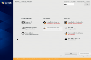 Install CentOS 8 from Net boot ISO - ServerOK