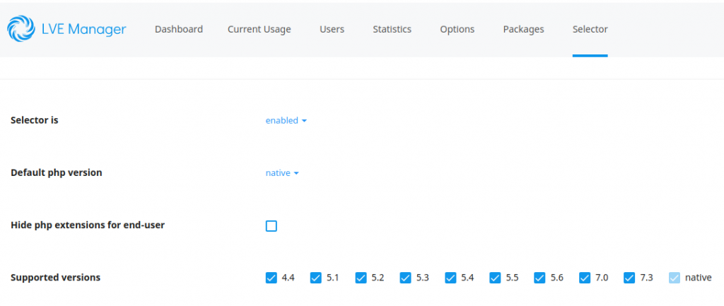 Cloudlinux Php Versions Missing In Php Selector Serverok 9867